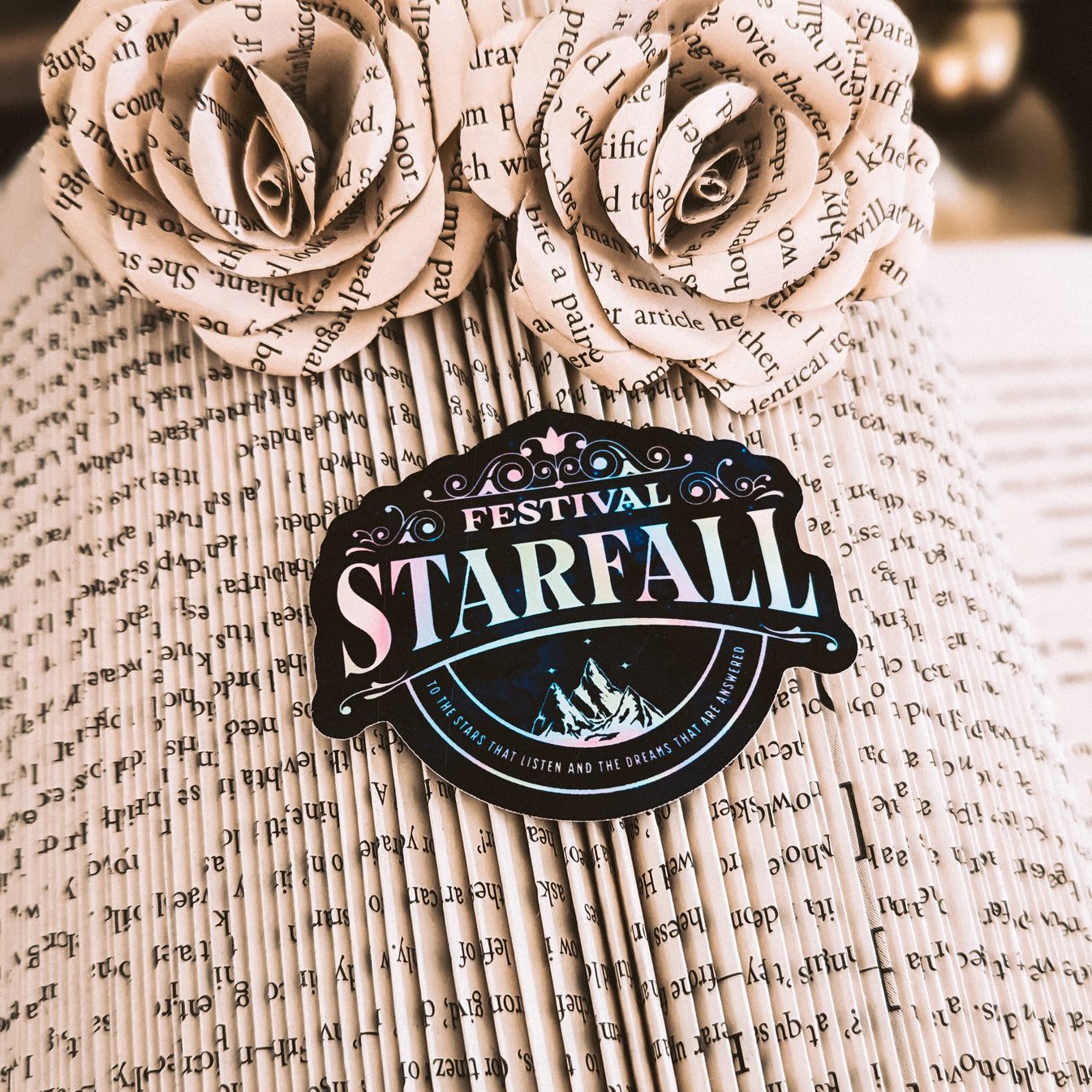 Starfall Festival | ACOTAR Vinyl Sticker – Bookish&Spice