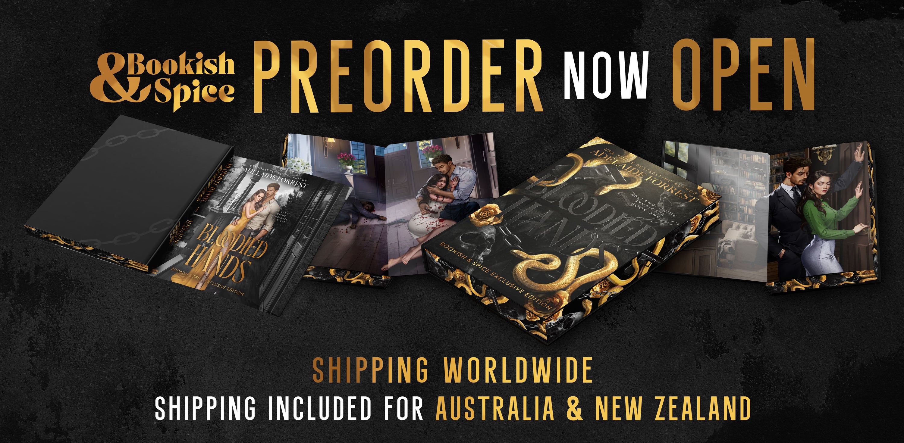 Bookish & Spice Book Merch & Special Editions Australia & New Zealand ...